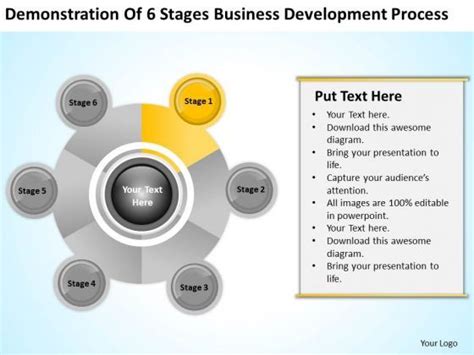 Sample Business Powerpoint Presentations Development Process Ppt Slides