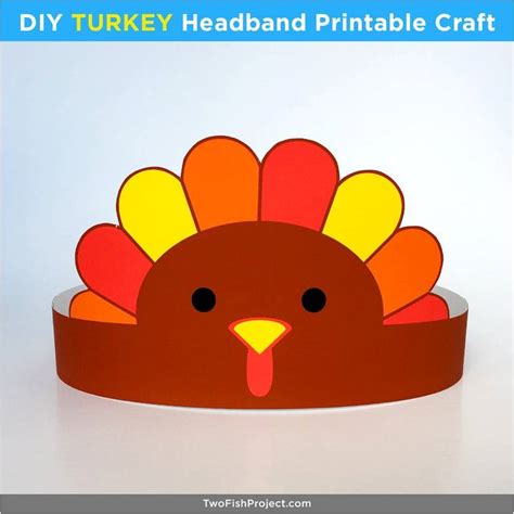 Printable Thanksgiving Hats