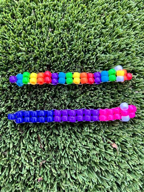 Pride Kandi Worms 2 Pack Etsy