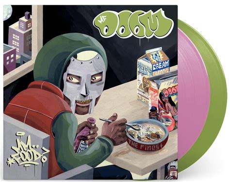 Mf Doom Mmfood Green And Pink Vinyl Brisbane Record Bar