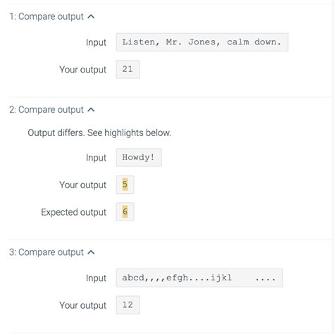 Solved Given A Line Of Text As Input Output The Number Of Chegg Com