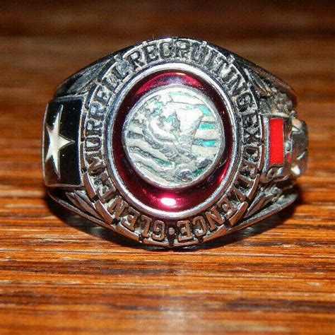 Balfour Us Army Glen E Morrell Recruiting Excellence Award Ring 10 5