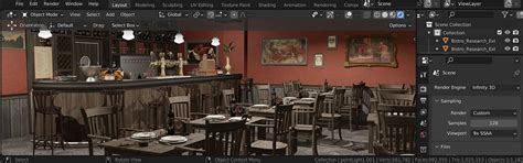 Infinity 3d Render Engine Blender Addon Released Scripts And Themes