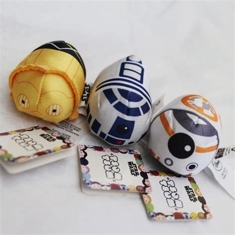 Mini Tsum Tsum New Disney Star Wars R2d2 Bb8 3cpo Droids Plush Nwt