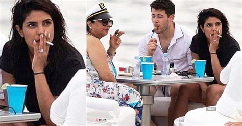 Priyanka Snapped Smoking With Hubby And Mommy Pictures Go Viral