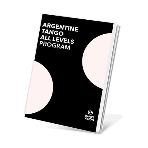 Argentine Tango All Levels Program Chart