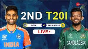 Highlights Ind Vs Ban 2nd T20i Scorecard India Thrash Bangladesh By