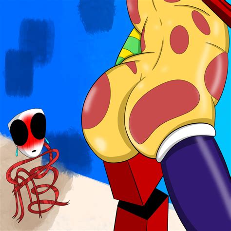 Rule 34 Ass Focus Blush Fat Ass Gangle The Amazing Digital Circus