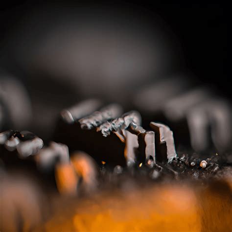 Macro Photography Of Land Of Mordor In Commodore C 64 Style · Creative