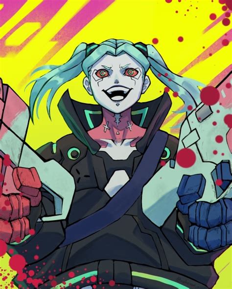480x600 Rebecca Cyberpunk Edgerunners Poster 480x600 Resolution