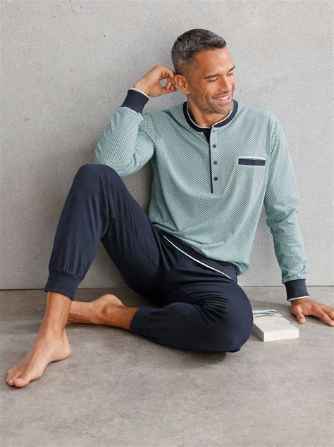 Herren Schlafanzug Baumwolle Kaufen Im Online Shop Witt