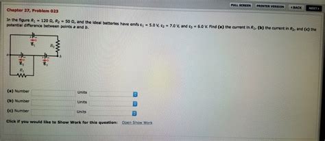 Solved Full Screen Printer Versionback Chapter 27 Problem