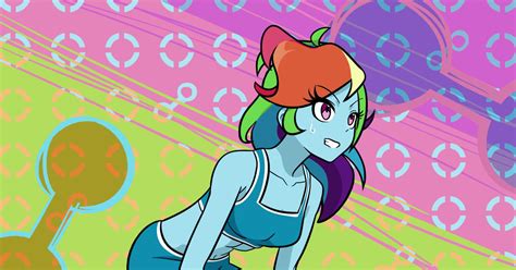 动图 流汗吧！马国女孩 云宝loop节选 氢氧化钙のうごイラ Pixiv