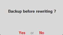 Unable To Backup