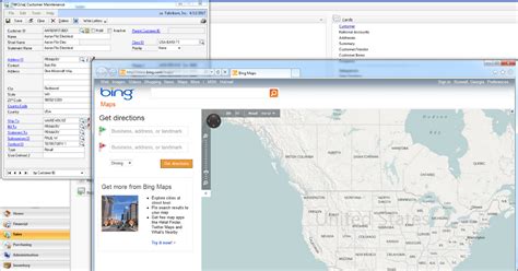 Microsoft Dynamics Gp 2010 Map Buttons Not Drilling Down To The Street