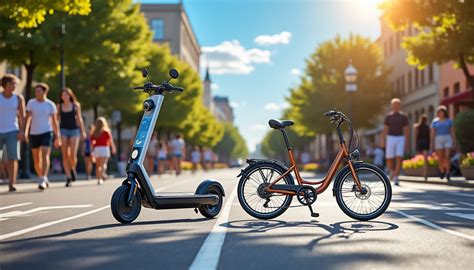 Trottinette électrique ou vélo : quel choix privilégier