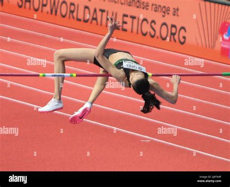 Safina Sadullayeva Of Uzbekistan Final High Jump Women During The World