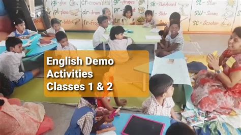 English In Primary Classroom Demo Foundation Literacy Activities For
