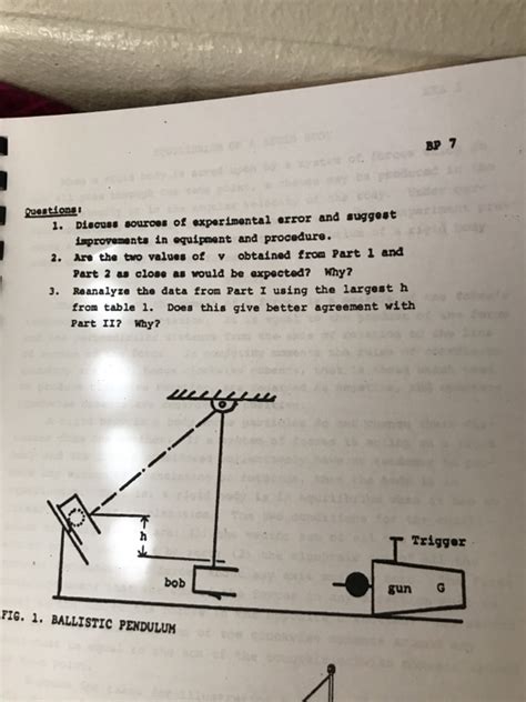 solved all questions are in reference to the ballistic