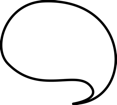 Svart Och Vit Tal Bubbla Ballong Ikon Klistermärke Pm Nyckelord Planerare Text Låda Baner