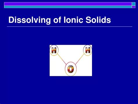 Ppt Ionic Solids Dissolution Process Powerpoint Presentation Free