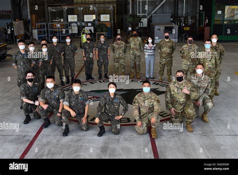 U S Air Force 8th Maintenance Group Airmen And Republic Of Korea Air