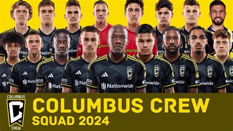 Columbus Crew Squad Season 2024 Columbus Crew Mls 2024 Footworld