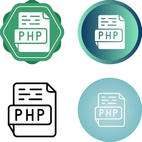 Icono De Vector De Php 40775954 Vector En Vecteezy