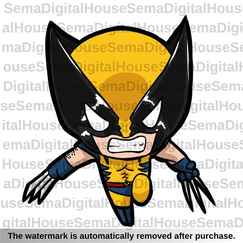 How To Draw Chibi Wolverine
