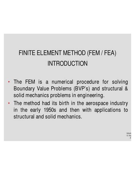 an introduction to the fundamental concepts and applications of the