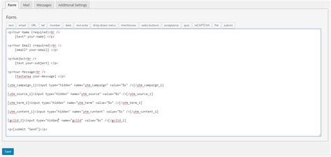Contact Form 7 Utm Tracking With Handl Utm Grabber Haktan Suren Phd