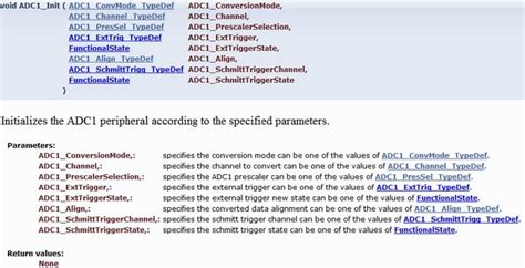Adc On Stm8s Using Cosmic C Compiler Reading Multiple Adc Values And