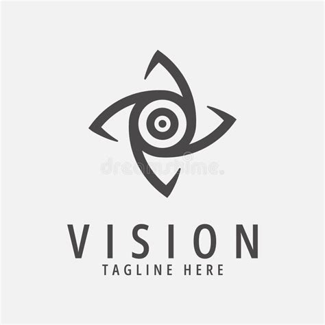 Vision Logo Vintage Eye Concept Stock Vector Illustration Of Creative Person 290111309