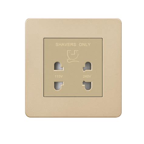 Shaver Socket Wall Power Outlet Bathroom Beard Kni Grandado