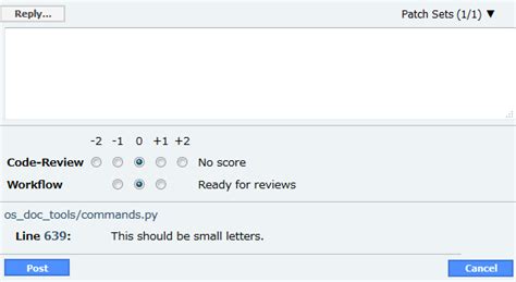 using gerrit — contributor guide documentation