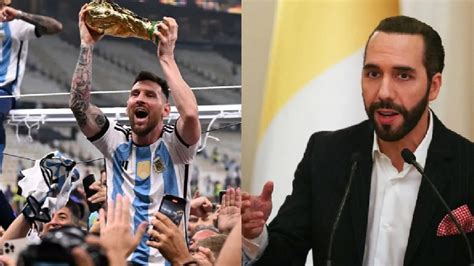 Las Fotos Virales De Nayib Bukele Conociendo A Lionel Messi
