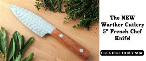 Warther Cutlery 5 Kitchen Knives Handmade Handmade Kitchens Kitchen