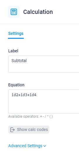 Calculating Subtotals And Multi Step Equations Formsite Calculating Subtotals And Multi Step Equations Formsite