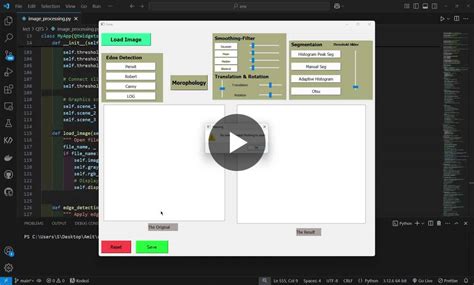 Python Opencv Pyqt5 Imageprocessing Computervision Ai Mustafa