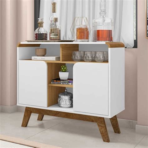 Aparador 2 Portas Gilli Branco Cinamomo Leroy Merlin