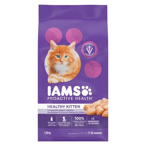 Iams™ Healthy Kitten Dry Cat Food With Chicken Iams Canada