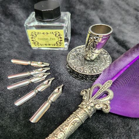 Feather Quill Writing Set