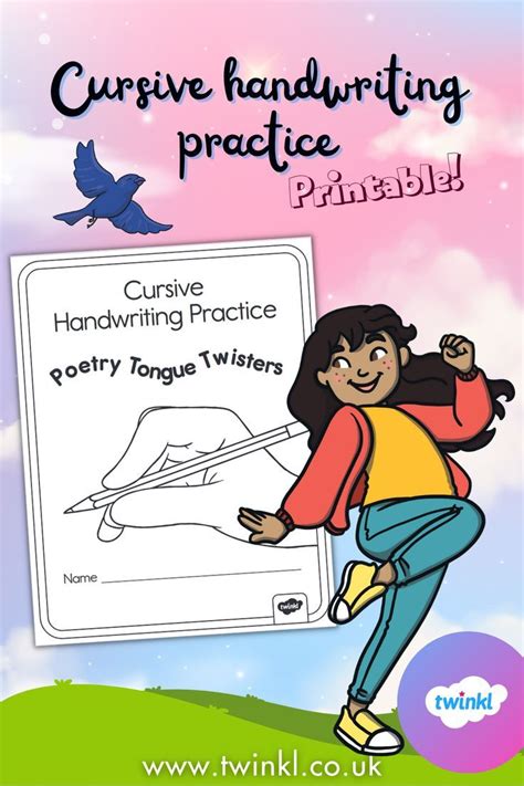 Printable Cursive Handwriting Practice Workbook