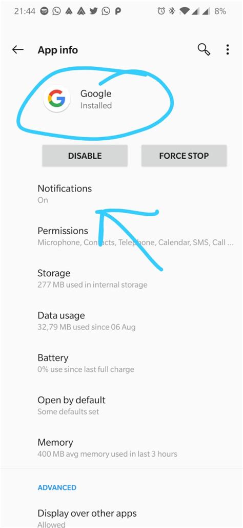 new android auto says to tap the notification to use voice feature