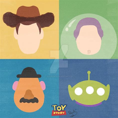 Toy Story Minimalist Poster By Raquelsegal On Deviantart Artofit