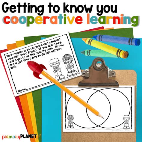 Fun Getting To Know You Cooperative Learning Activities For Back To