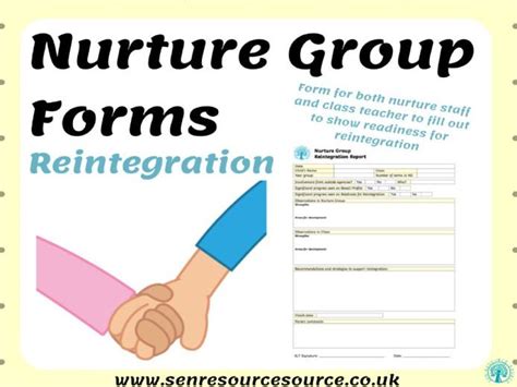 Nurture Group Reintegration Report Form Teaching Resources