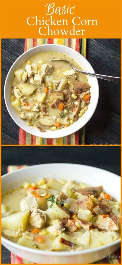 Easy Chicken Corn Chowder Recipe