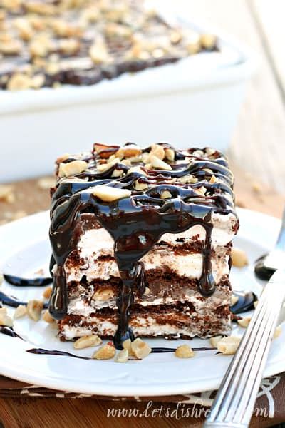 Peánut Buster íce Creám Sándwích Cáke Heaven Food Recipe