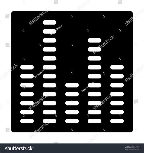 Spectrum Analyzer Stock Vector Royalty Free 650181751 Shutterstock